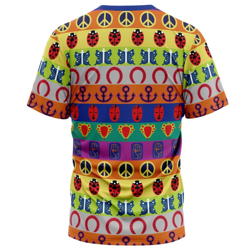 Jojo's Symbols Pattern Character Anime Clothing & Apparel Collection ...