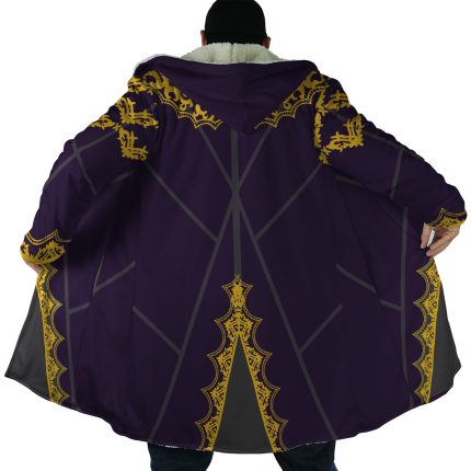 Diluc Genshin Impact Cosplay Hooded Cloak Coat - AnimeBape