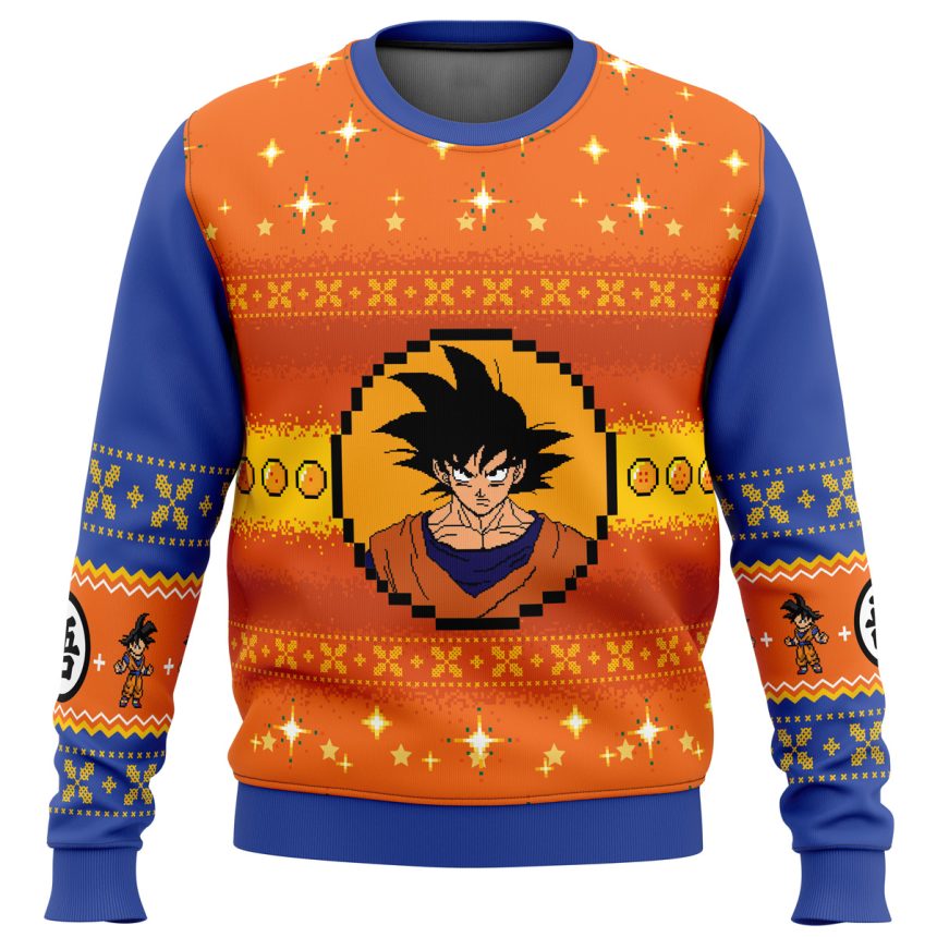 Dragon Ball Z Piccolo Ugly Christmas Sweater Holiday Gift - AnimeBape