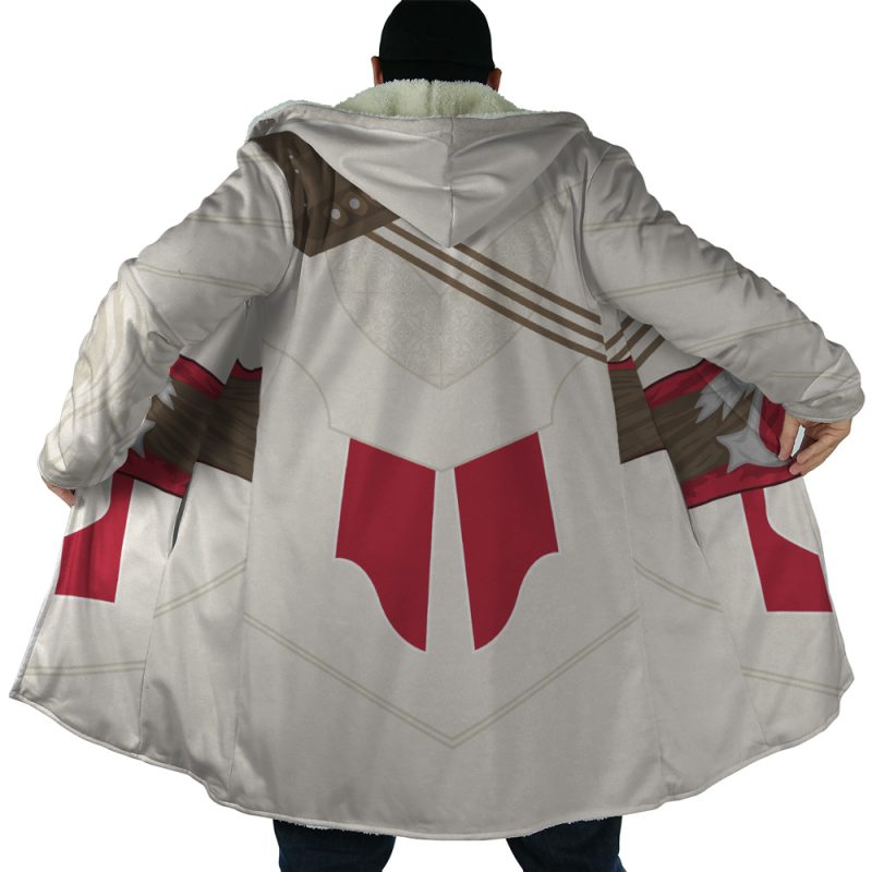 Ezio Auditore Assassin's Creed Hooded Cloak Coat - AnimeBape
