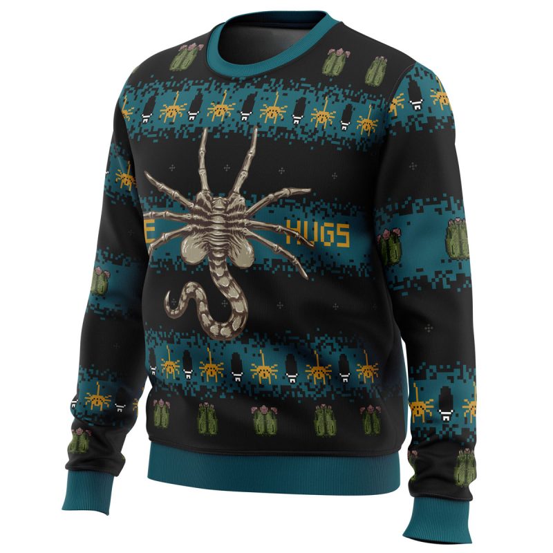Xenomorph Alien Ugly Christmas Sweater - AnimeBape