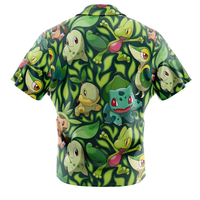 Normal Type Pokemon Pokemon Button Up Hawaiian Shirt - AnimeBape