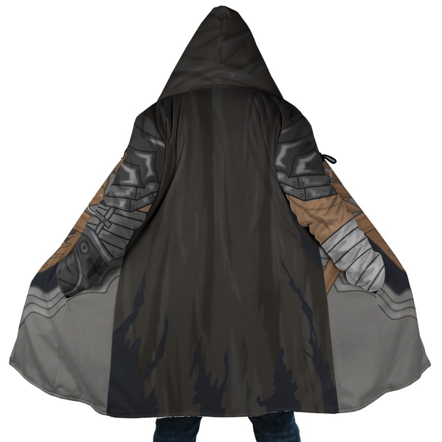 Monkey D Luffy Gear 5 Comic Panels One Piece Hooded Cloak Coat - AnimeBape