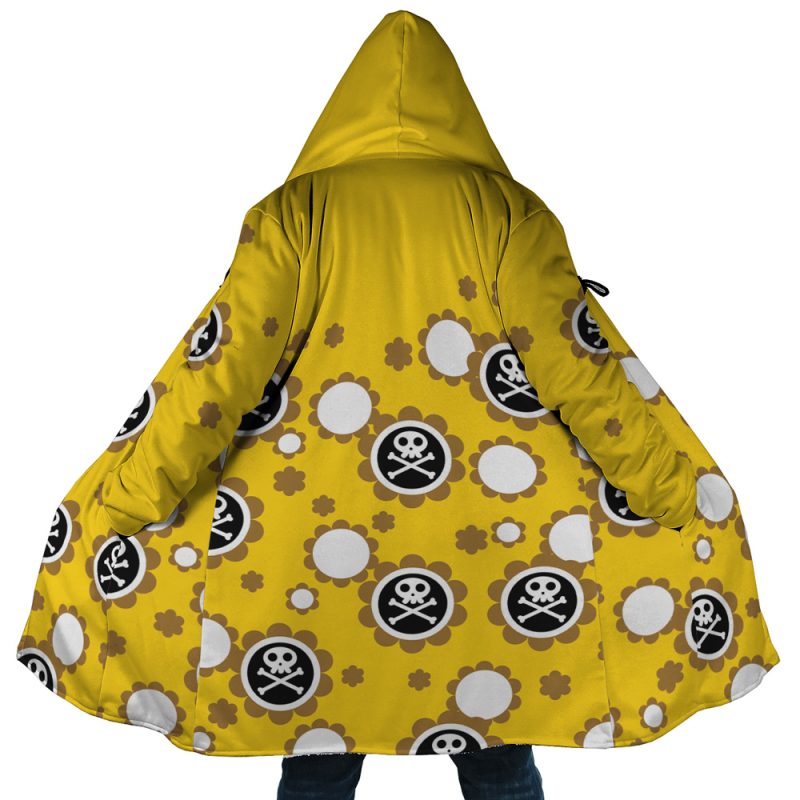 Monkey D Luffy Gear 5 Comic Panels One Piece Hooded Cloak Coat - AnimeBape