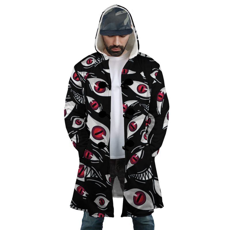 Trippy BMO Adventure Time Hooded Cloak Coat - AnimeBape