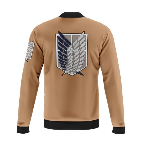 Scouting Regiment Attack on Titan Quilted Bomber Jacket - AnimeBape
