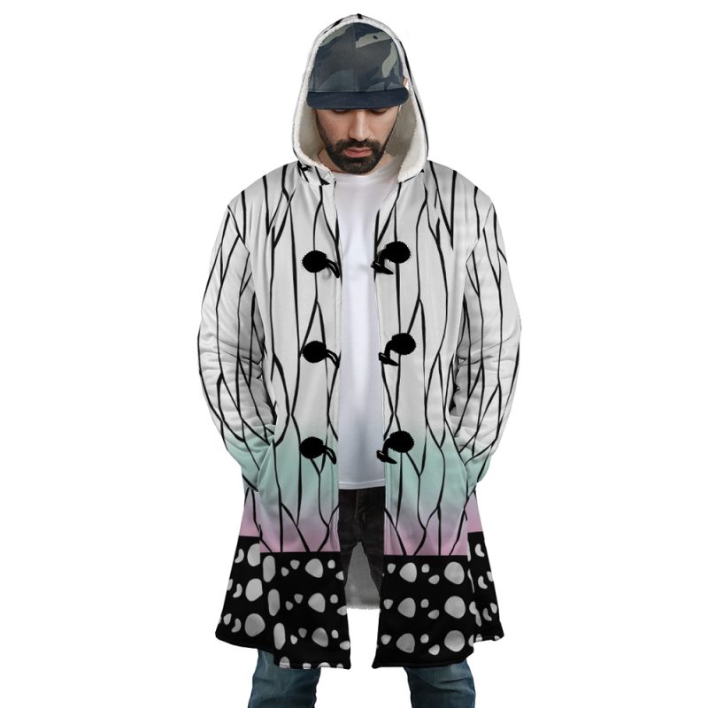 Trippy BMO Adventure Time Hooded Cloak Coat - AnimeBape