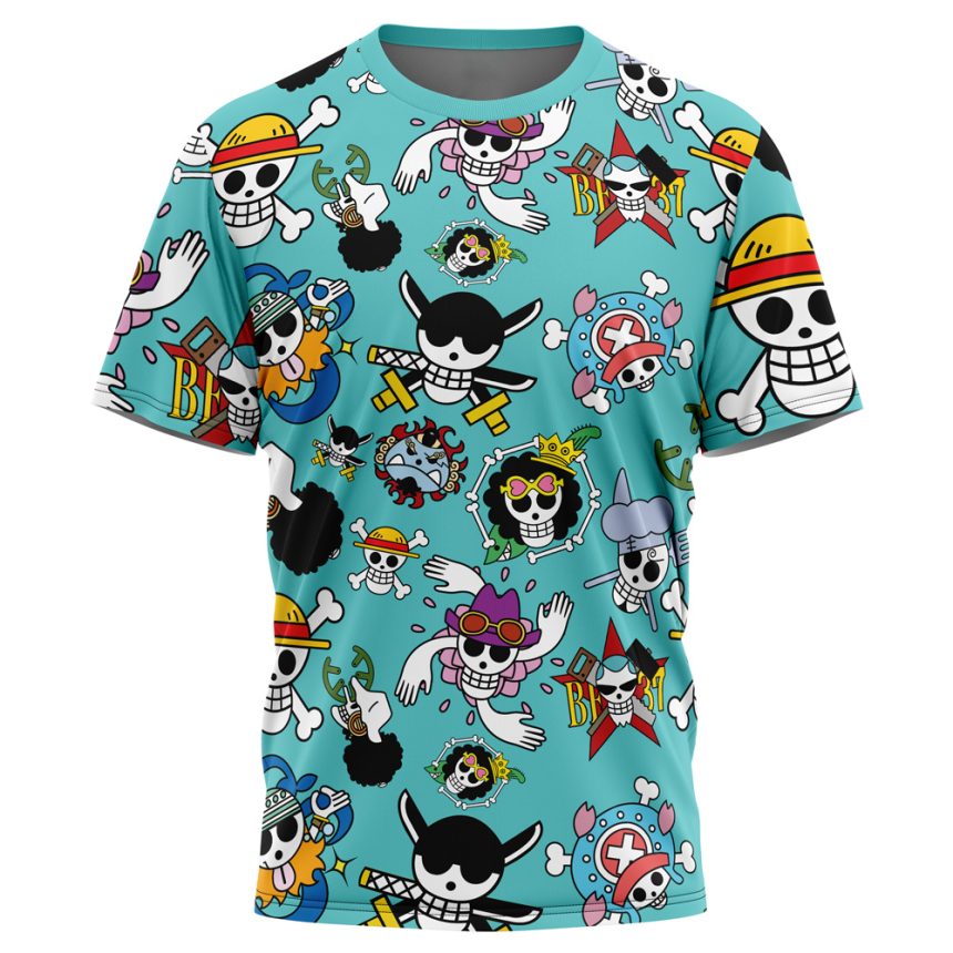 One Piece Blazing Force Luffy T-Shirt - AnimeBape