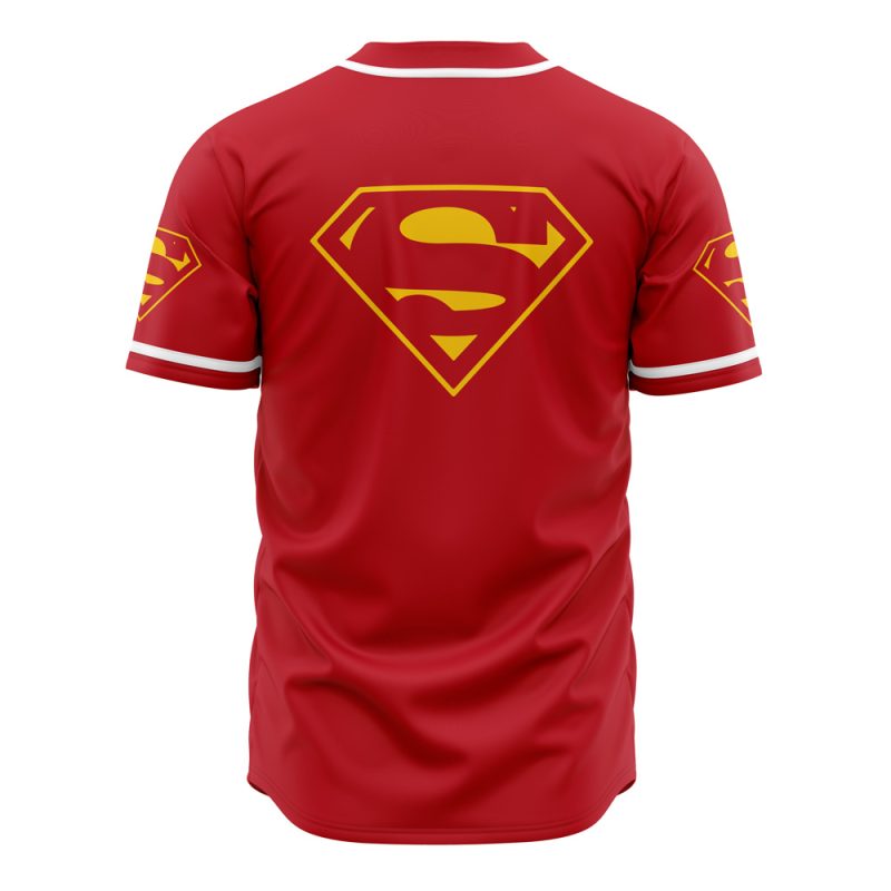 Superman DC Comics Baseball Jersey - AnimeBape