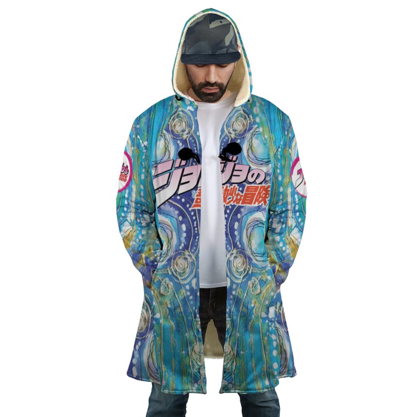 Yare Yare Daze Jojo's Bizarre Adventure Hooded Cloak Coat - AnimeBape