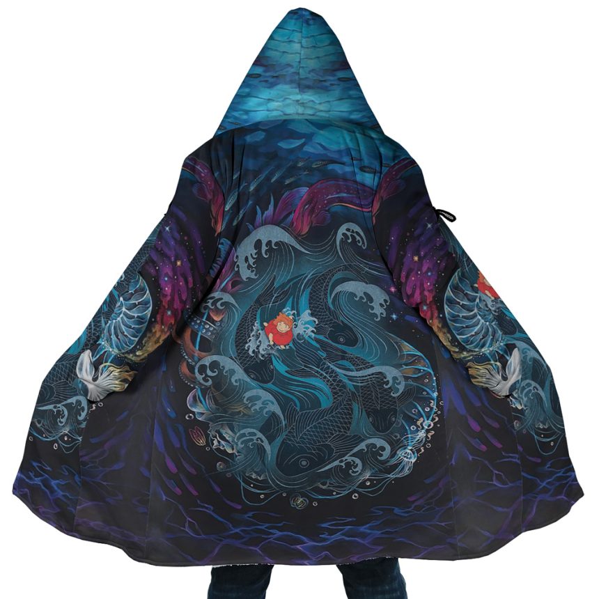 Lazengann Tengen Toppa Gurren Lagann Hooded Cloak Coat - AnimeBape