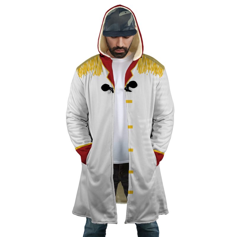 Whitebeard Edward One Piece Hooded Cloak Coat - AnimeBape