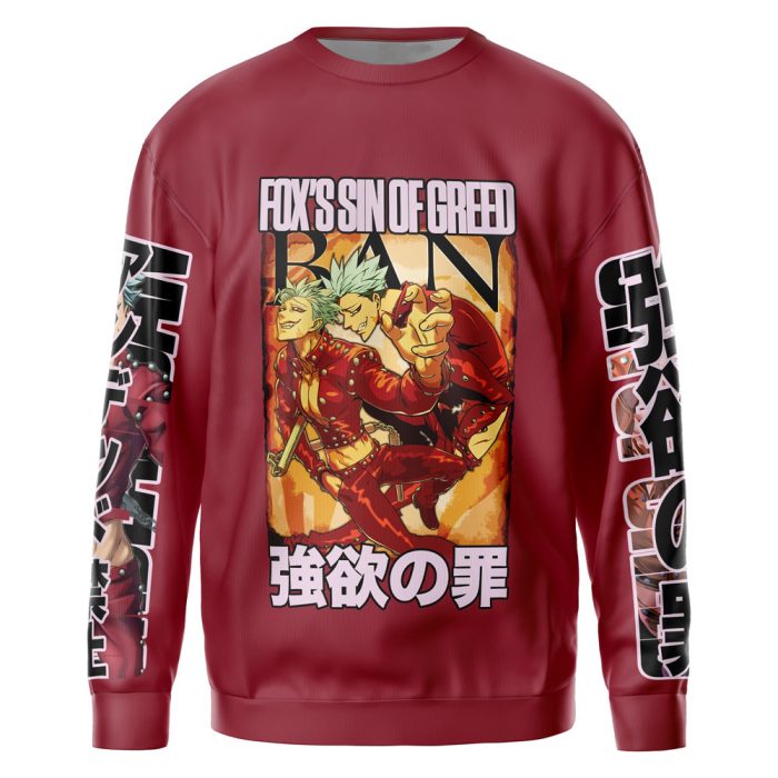 Ban Character Anime Clothing & Apparel Collection - AnimeBape