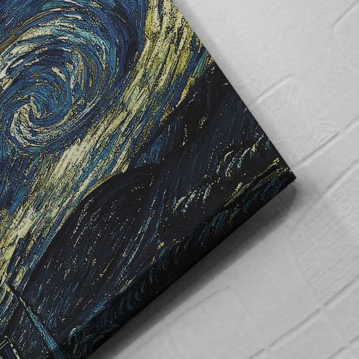 Batman Starry Dark Knight Canvas Print Wall Art - AnimeBape