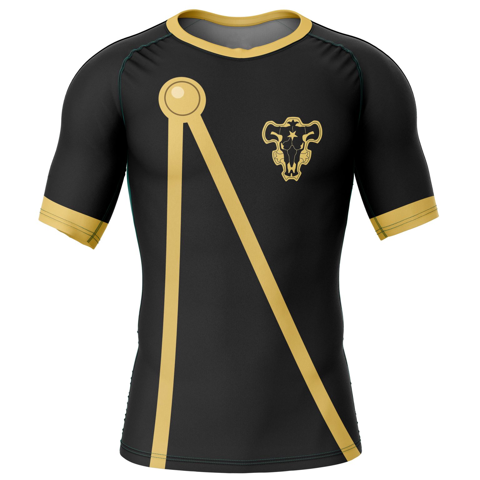Eva 01 Evangelion Short Sleeve Rash Guard Compression Shirt - AnimeBape
