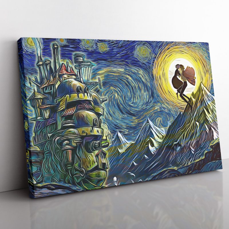 Akatsuki Ultimate Ninja Storm Naruto Starry Night Canvas Print Wall Art ...