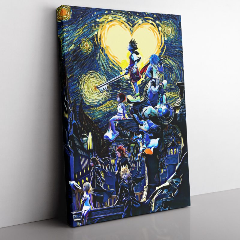 Akatsuki Ultimate Ninja Storm Naruto Starry Night Canvas Print Wall Art ...