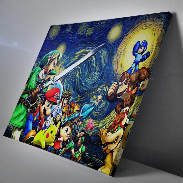Akatsuki Ultimate Ninja Storm Naruto Starry Night Canvas Print Wall Art ...