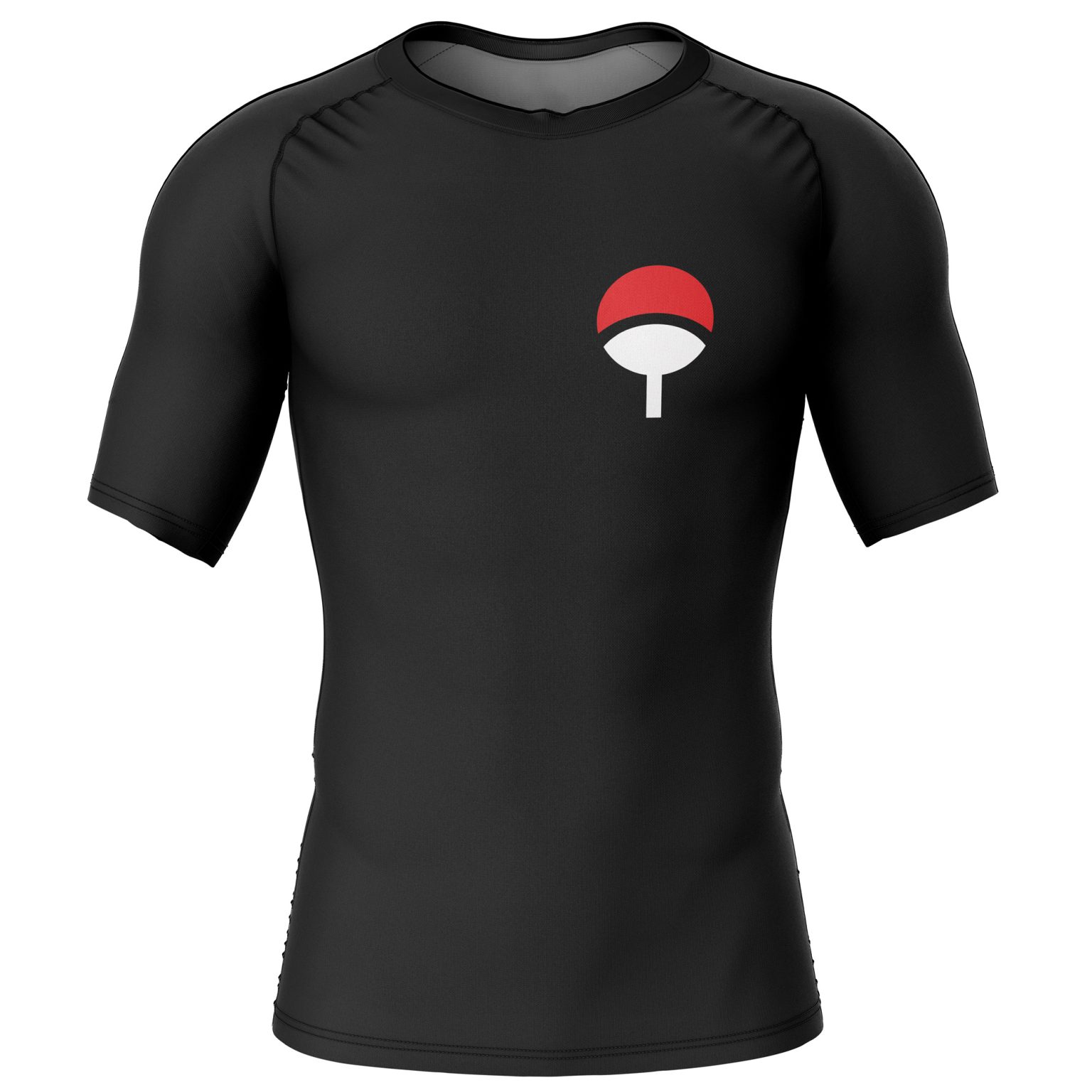 Eva 01 Evangelion Short Sleeve Rash Guard Compression Shirt - AnimeBape