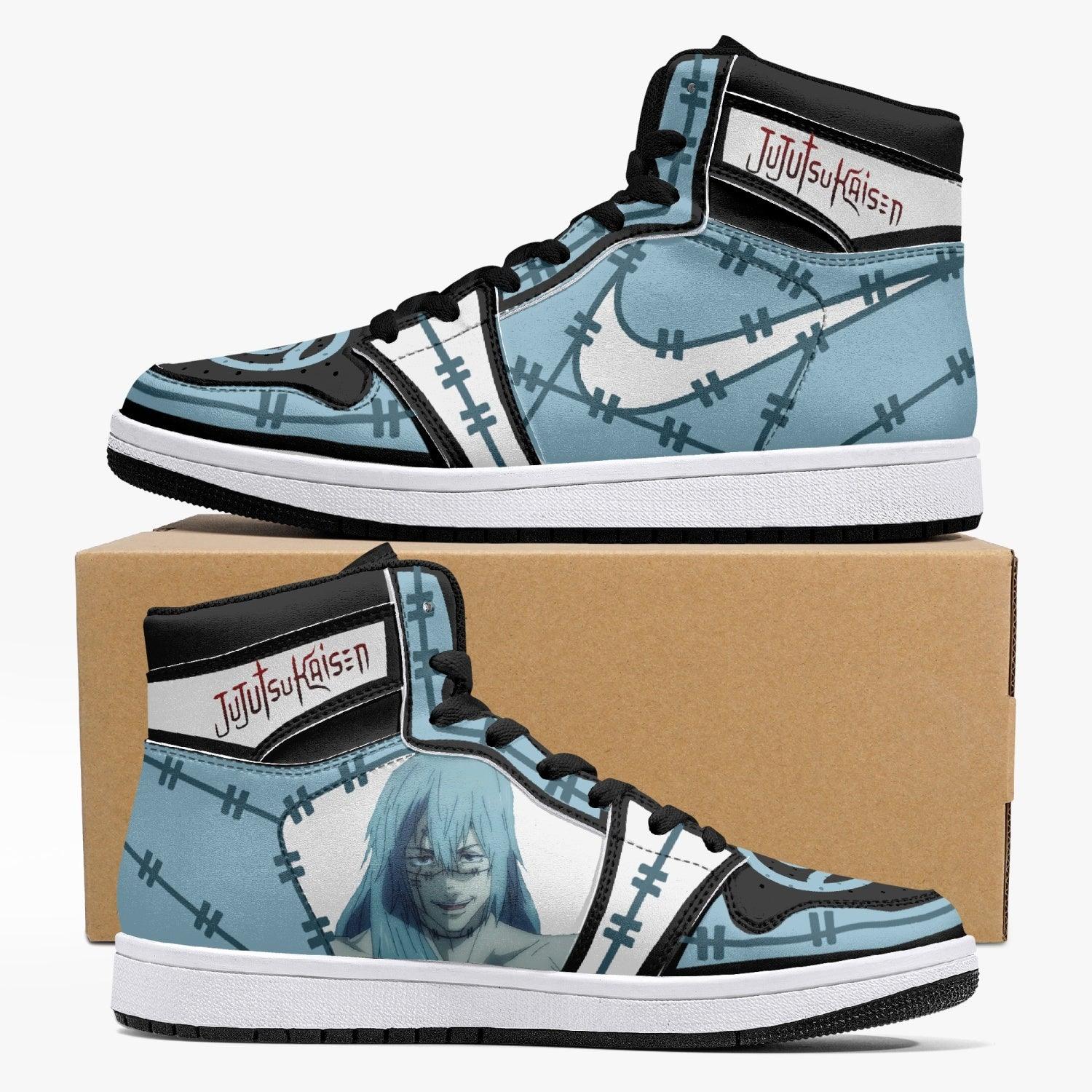 Mahito Jujutsu Kaisen Mid 1 Basketball Shoes - AnimeBape