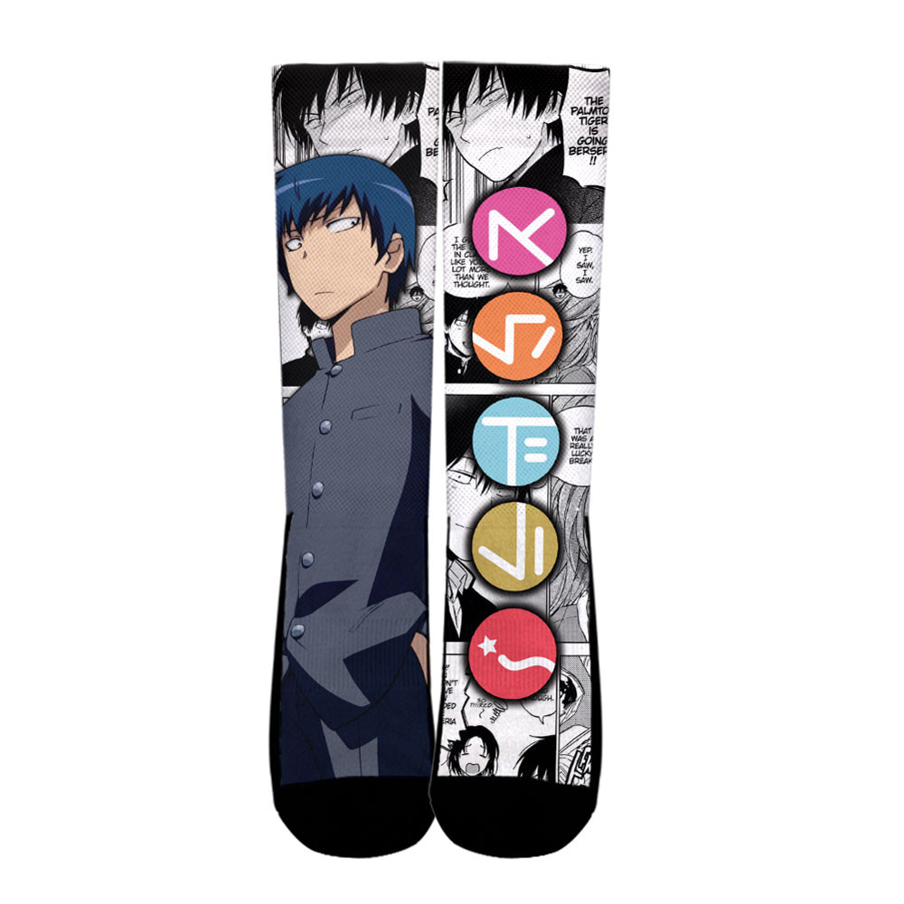 Ryuuji Takasu Socks Toradora Custom Anime Socks Mix Manga - AnimeBape
