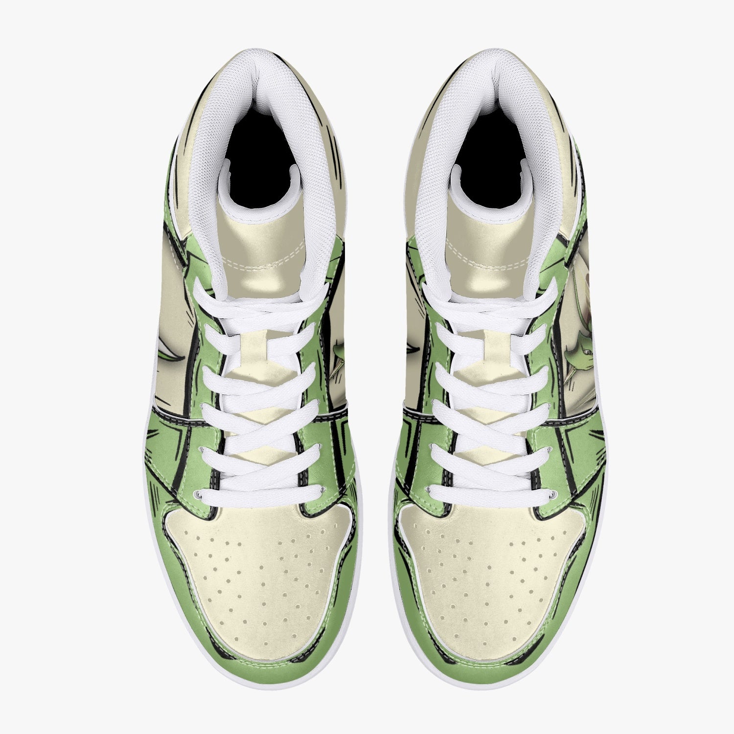 Scyther Pokemon Mid 1 Basketball Shoes for Kids - AnimeBape