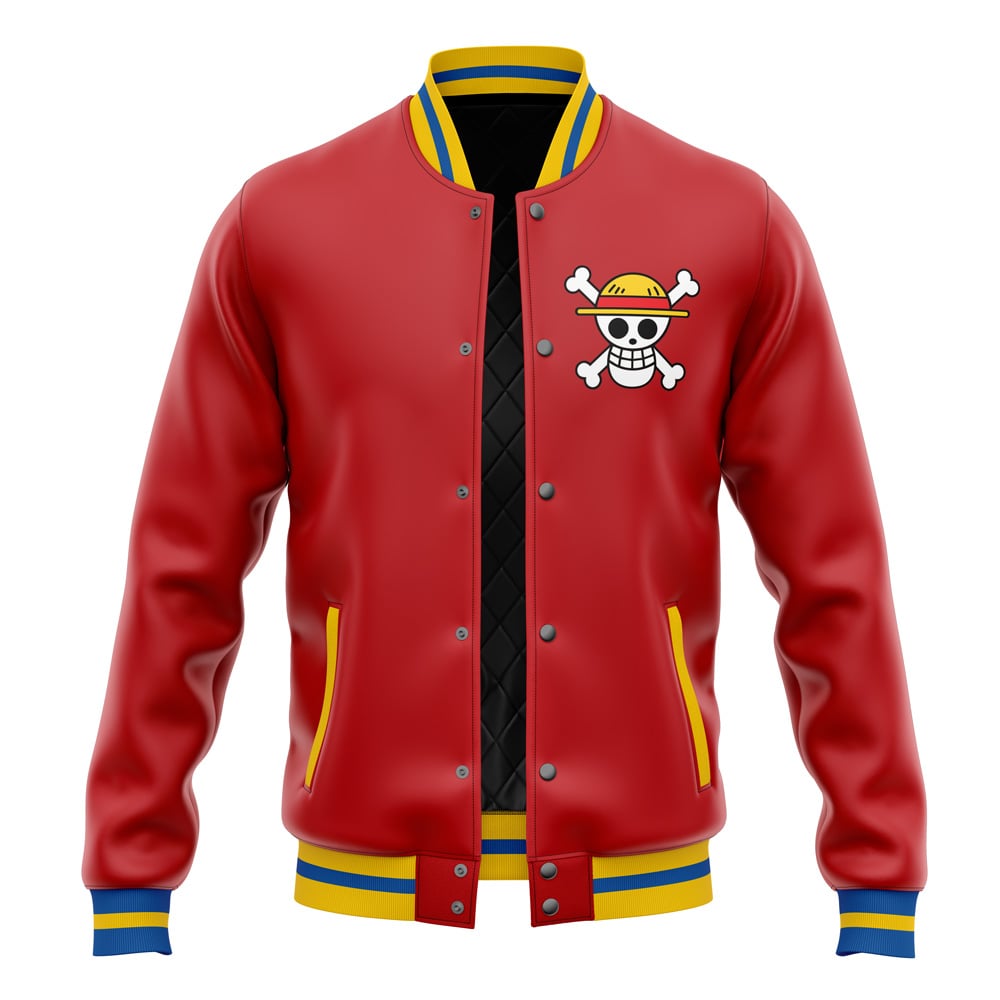 Monkey D. Luffy One Piece Streetwear Zip Hoodie Jacket - AnimeBape