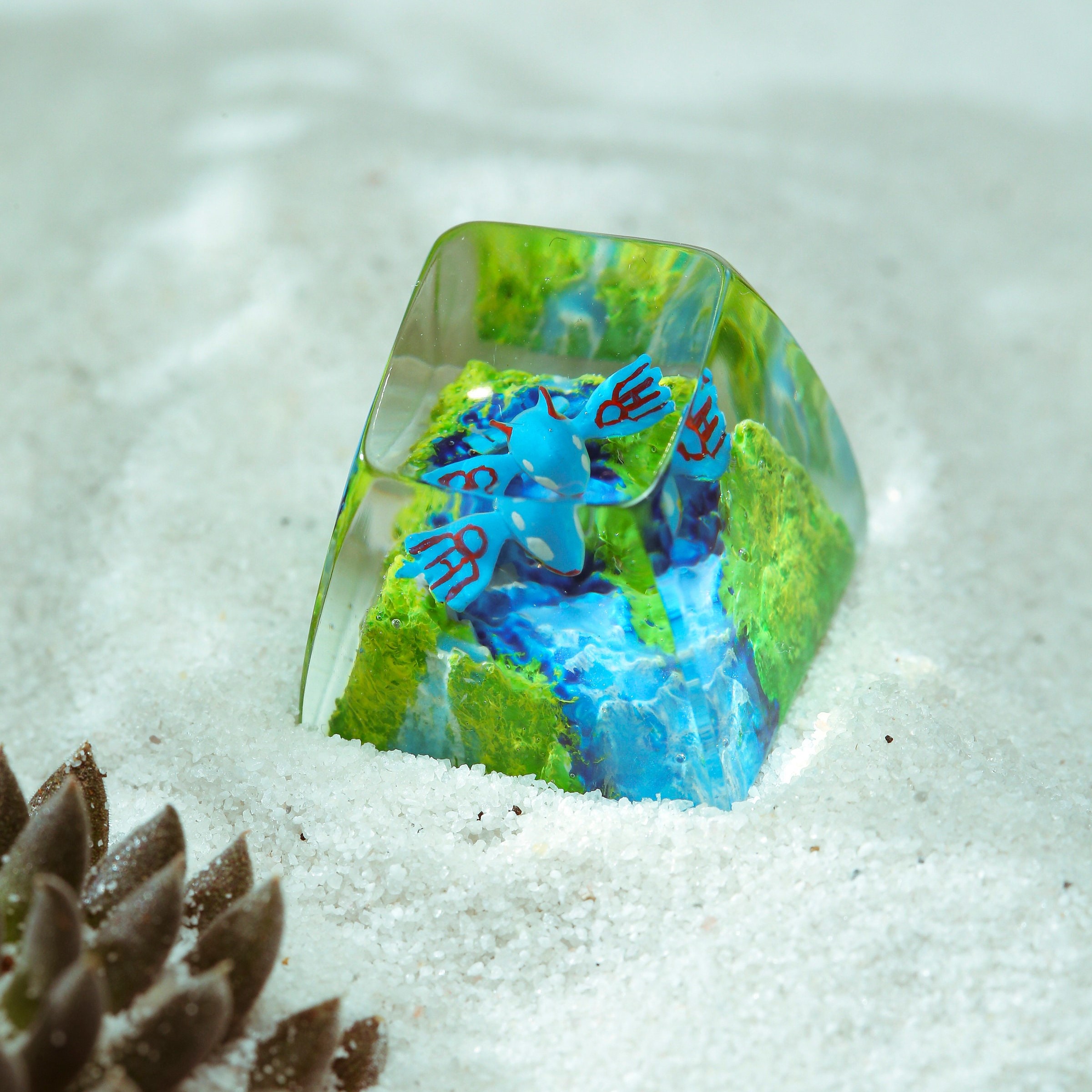 Kyogre Pokemon Artisan Keycap - AnimeBape