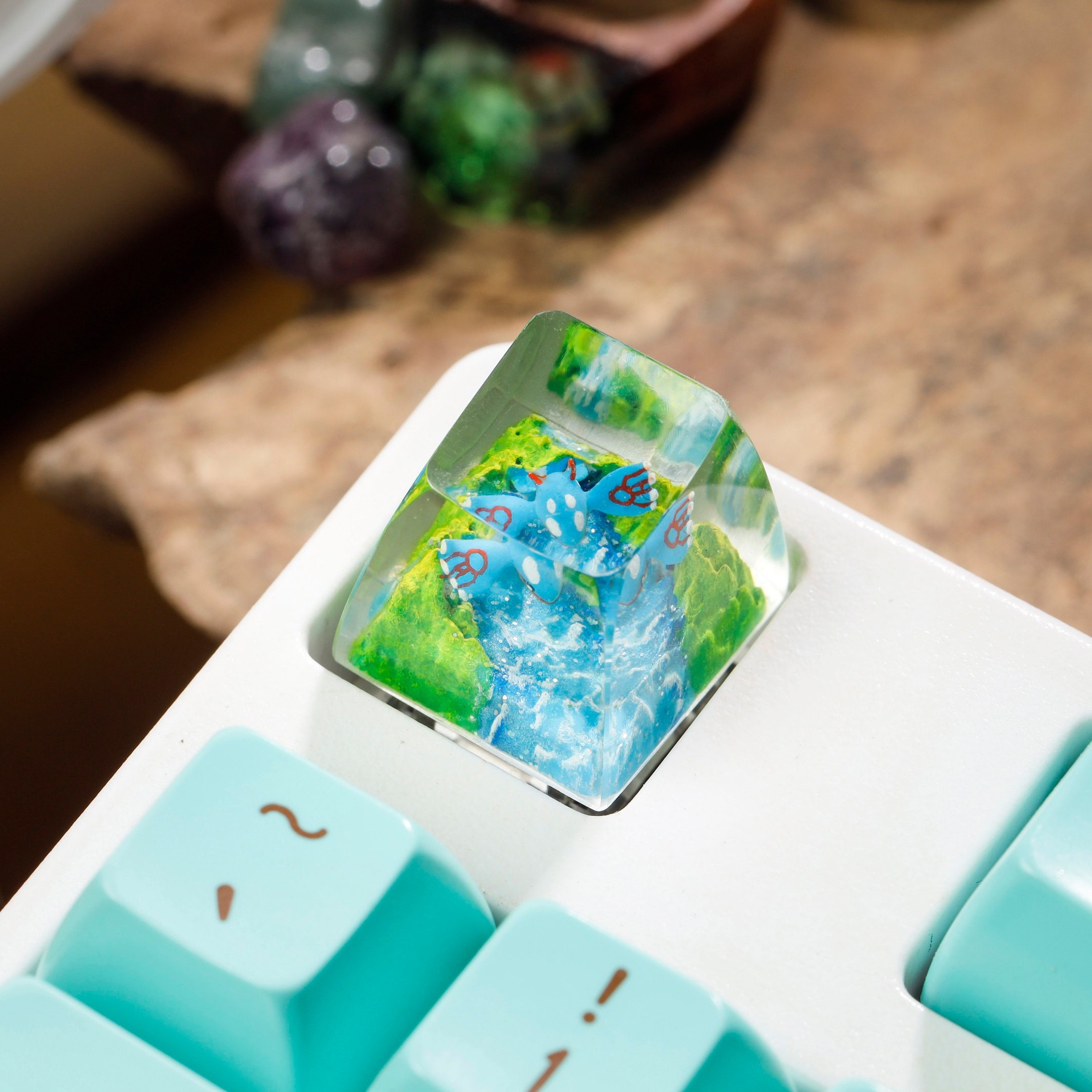 Kyogre Pokemon Artisan Keycap - AnimeBape