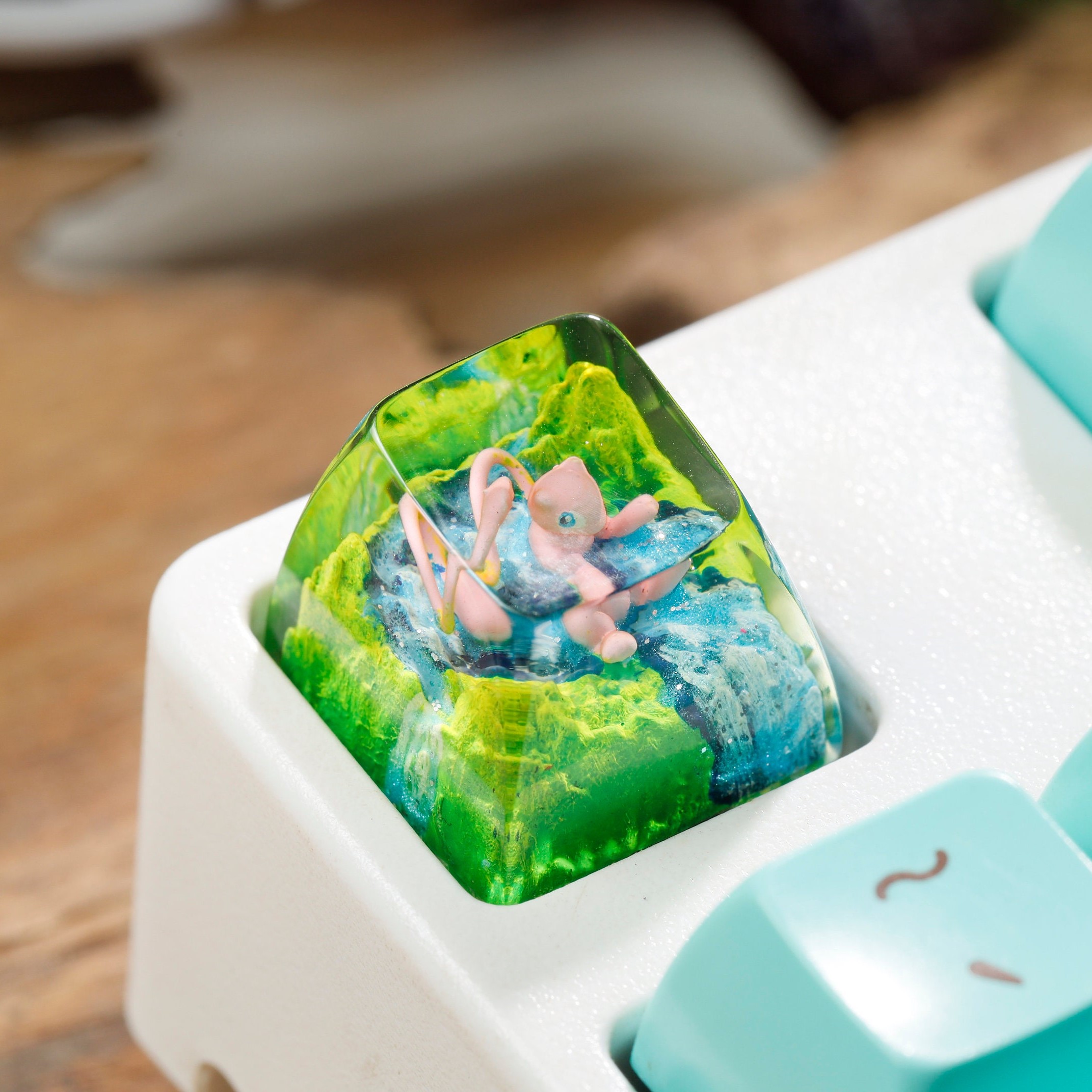 MEW Pokemon Artisan Keycap - AnimeBape