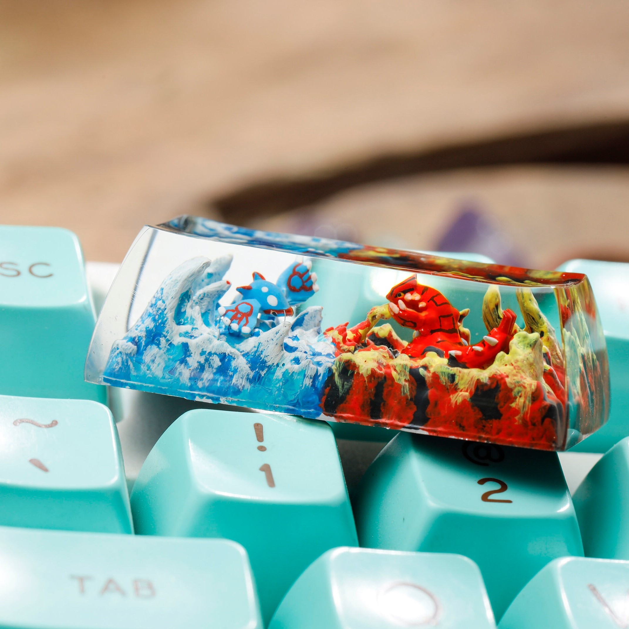 Kyogre Pokemon Artisan Shift Keycap - AnimeBape