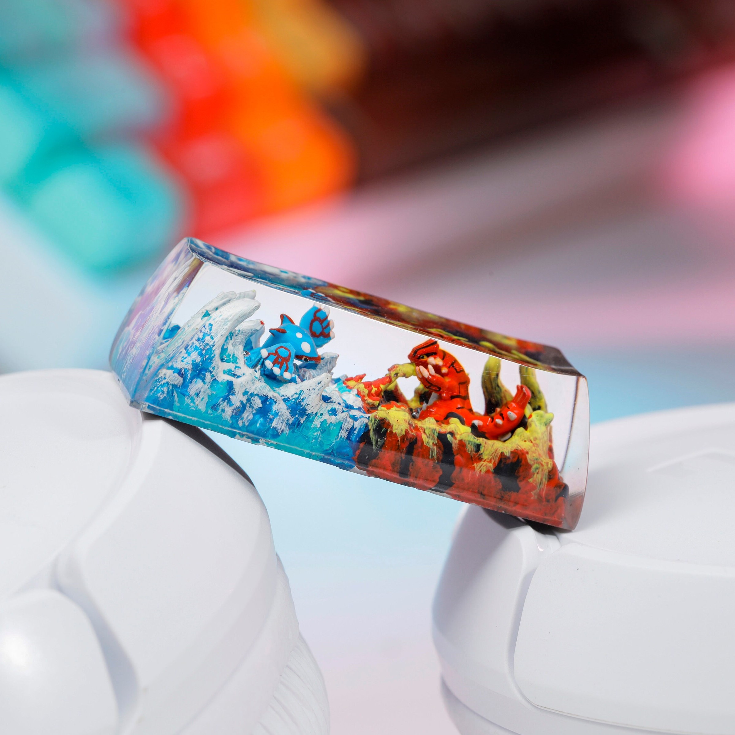 Kyogre Pokemon Artisan Shift Keycap - AnimeBape