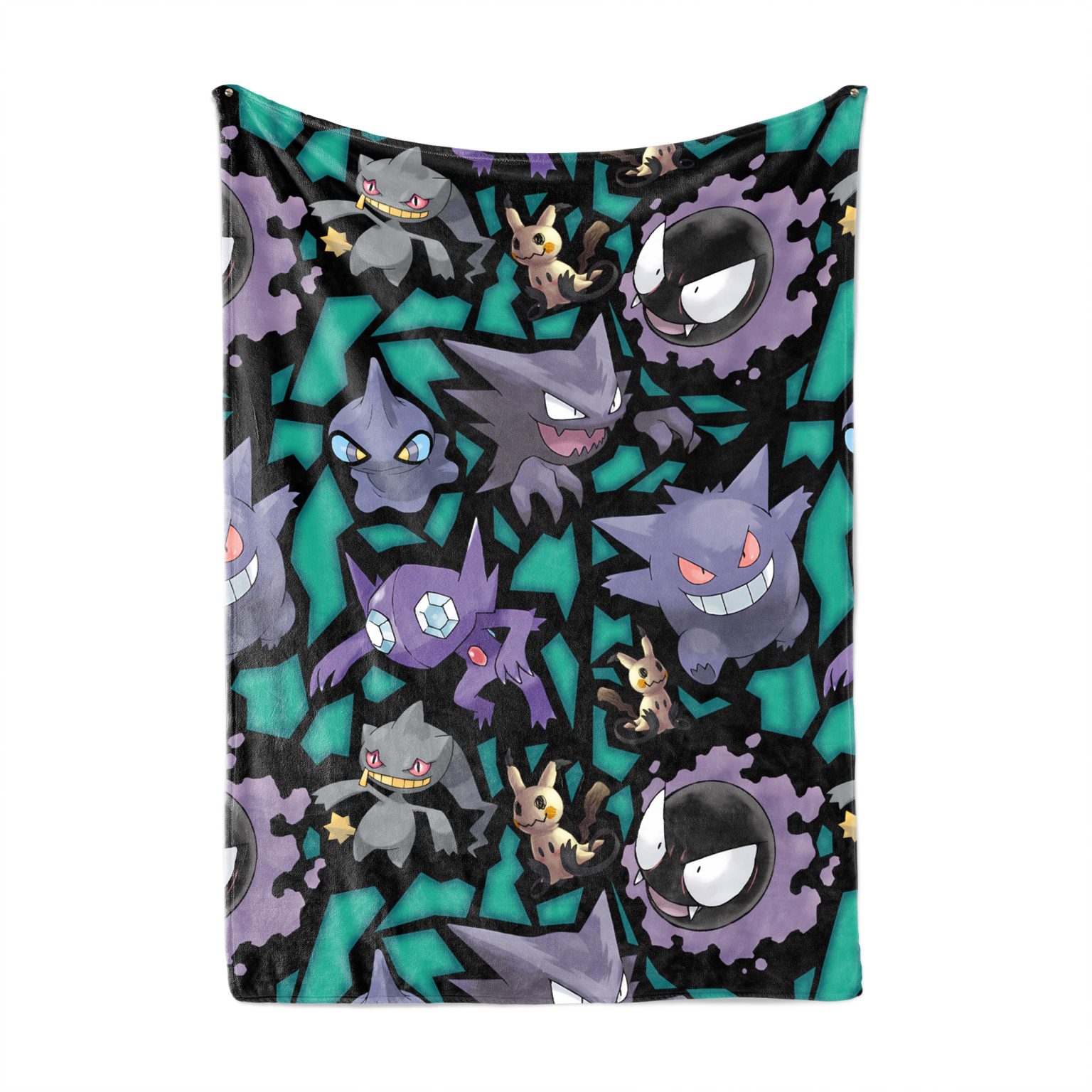 Ghost Type Pokemon Blanket - AnimeBape