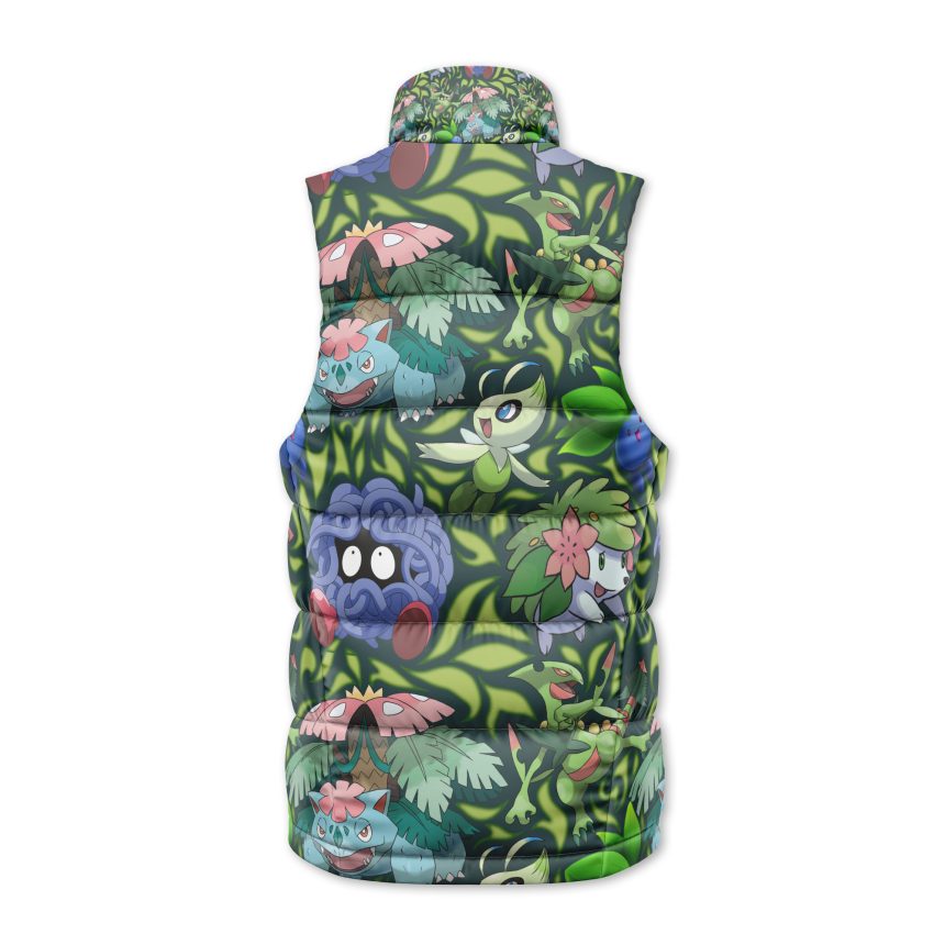 Grass Type Pokemon Character Anime Clothing & Apparel Collection ...