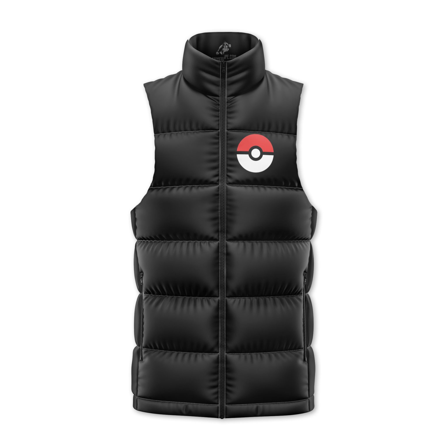 Legendary Pokemon Sleeveless Down Jacket - AnimeBape