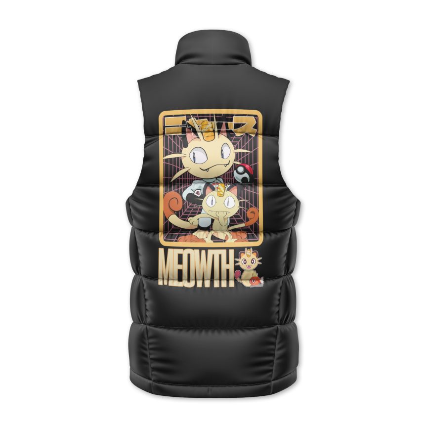 Meowth Pokemon Character Anime Clothing & Apparel Collection - AnimeBape