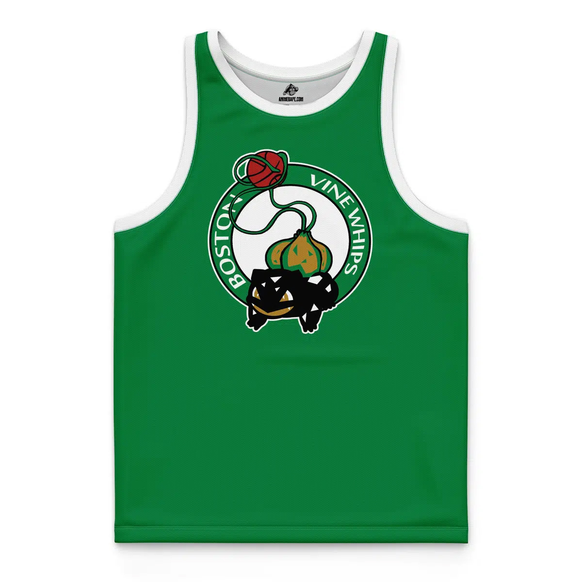 Boston Vine Whips Bulbasaur Pokemon Basketball Jersey - AnimeBape