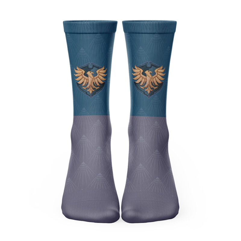 Hogwarts Legacy Ravenclaw Badge Harry Potter Socks - AnimeBape