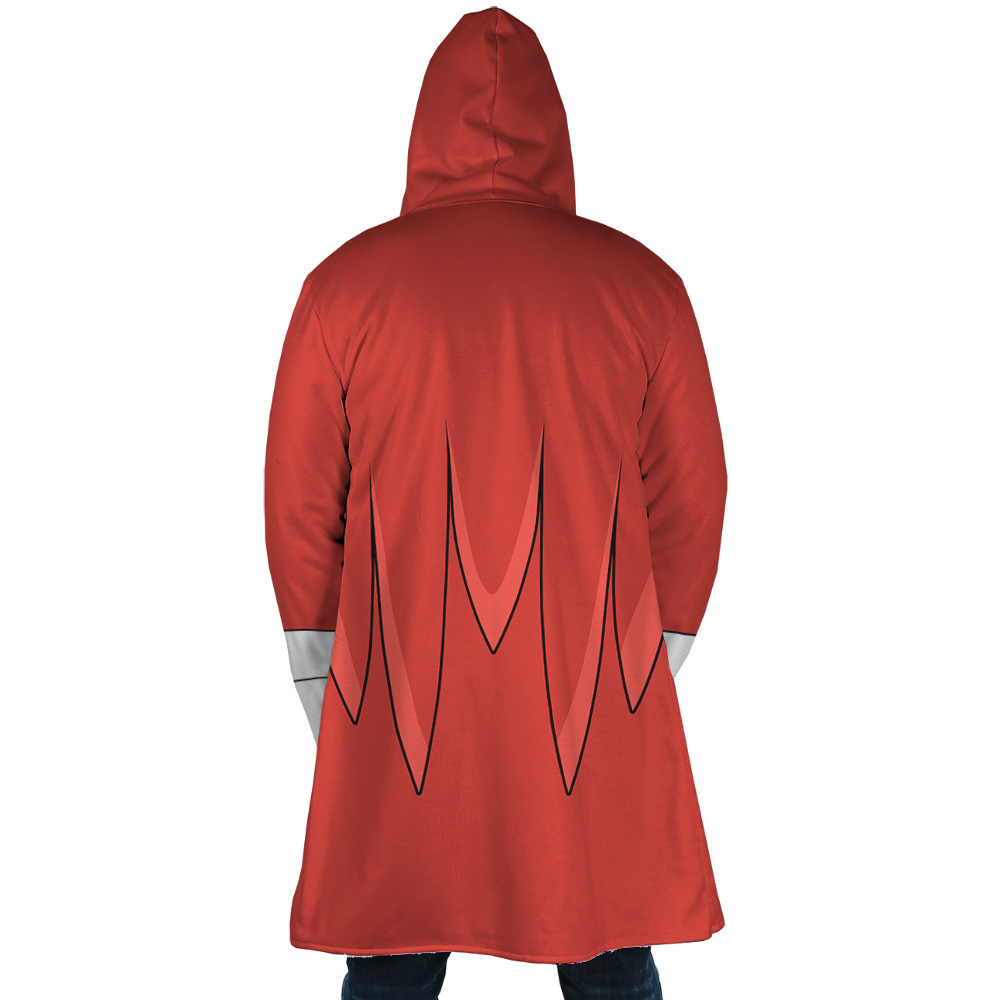 Knuckles of Echidna Sonic The Hedgehog Hooded Cloak Coat - AnimeBape