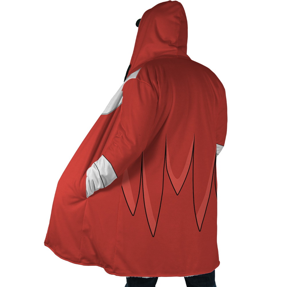 Knuckles of Echidna Sonic The Hedgehog Hooded Cloak Coat - AnimeBape