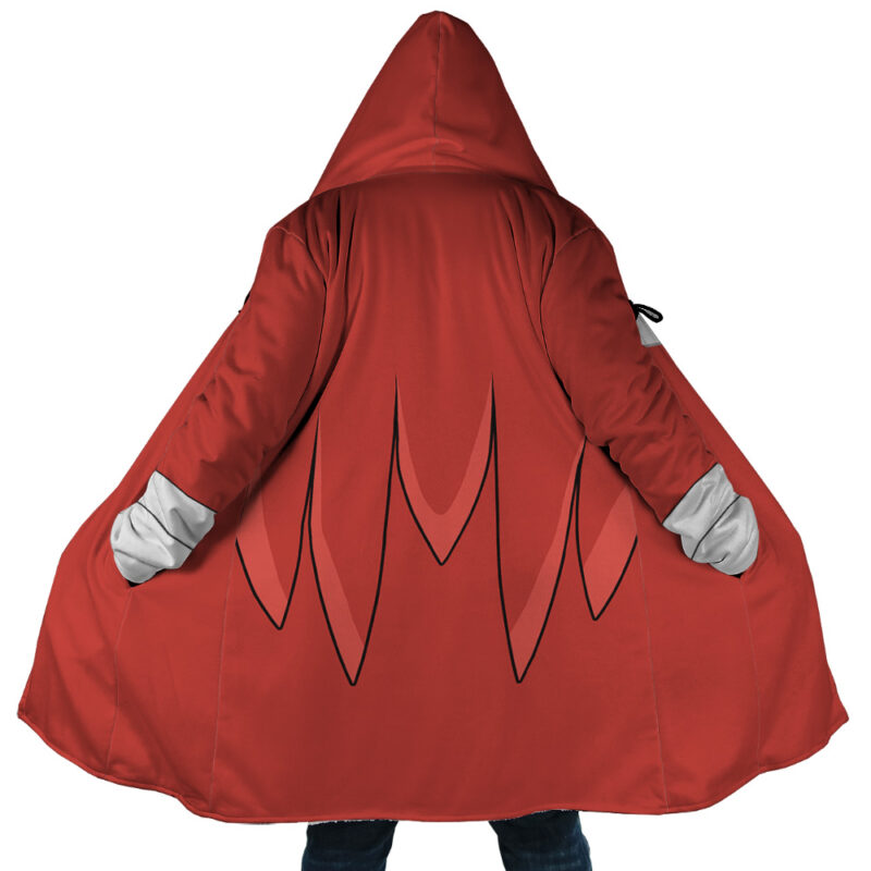 Knuckles of Echidna Sonic The Hedgehog Hooded Cloak Coat - AnimeBape