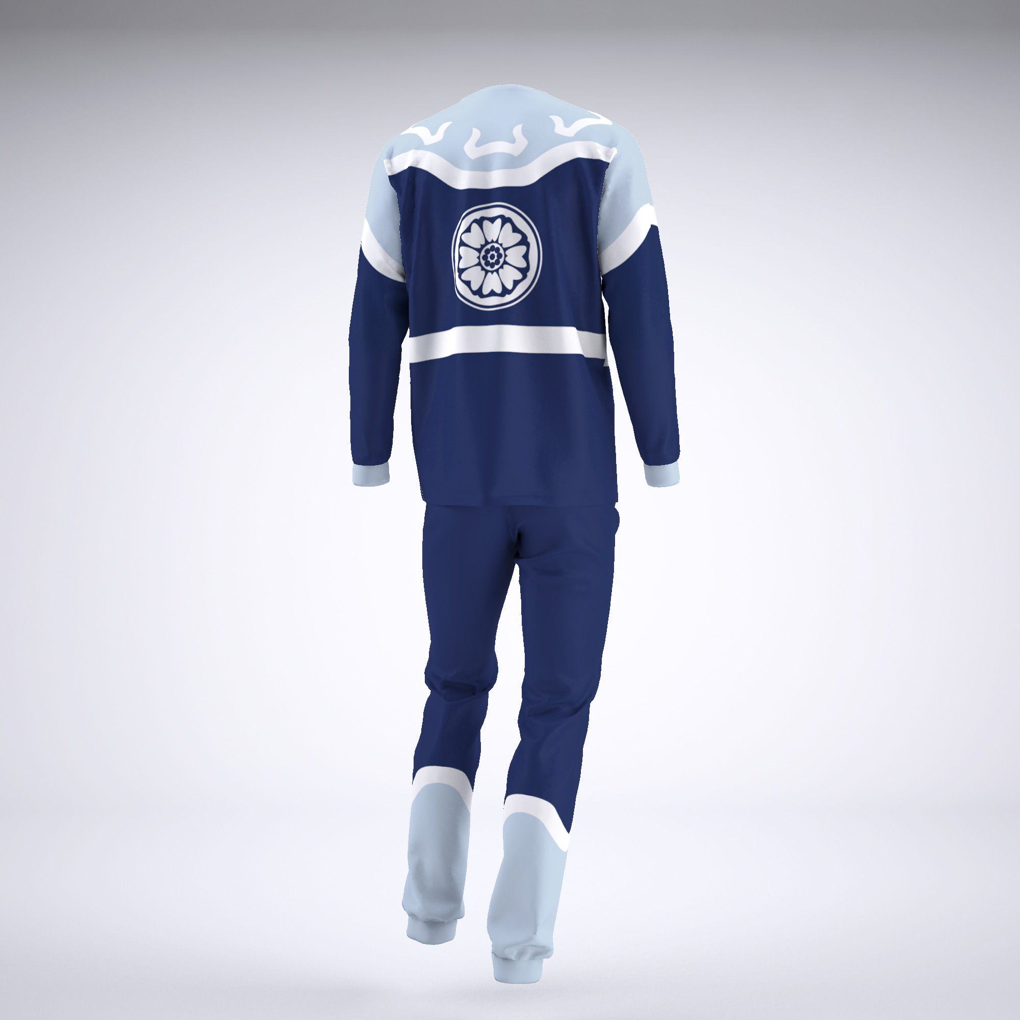 White Lotus Avatar Pajamas - AnimeBape