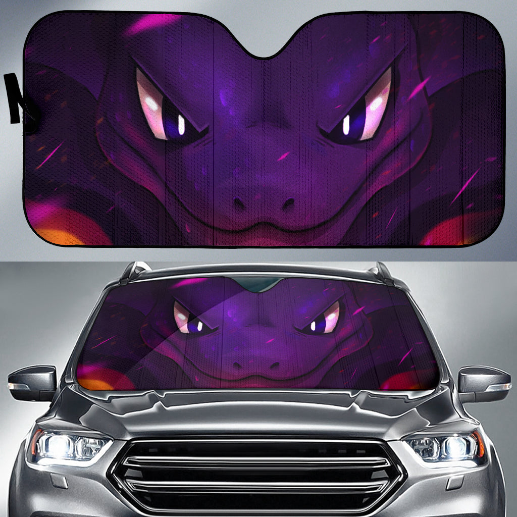 Arbok Face Pokemon Car Sunshades for Auto Protection - AnimeBape