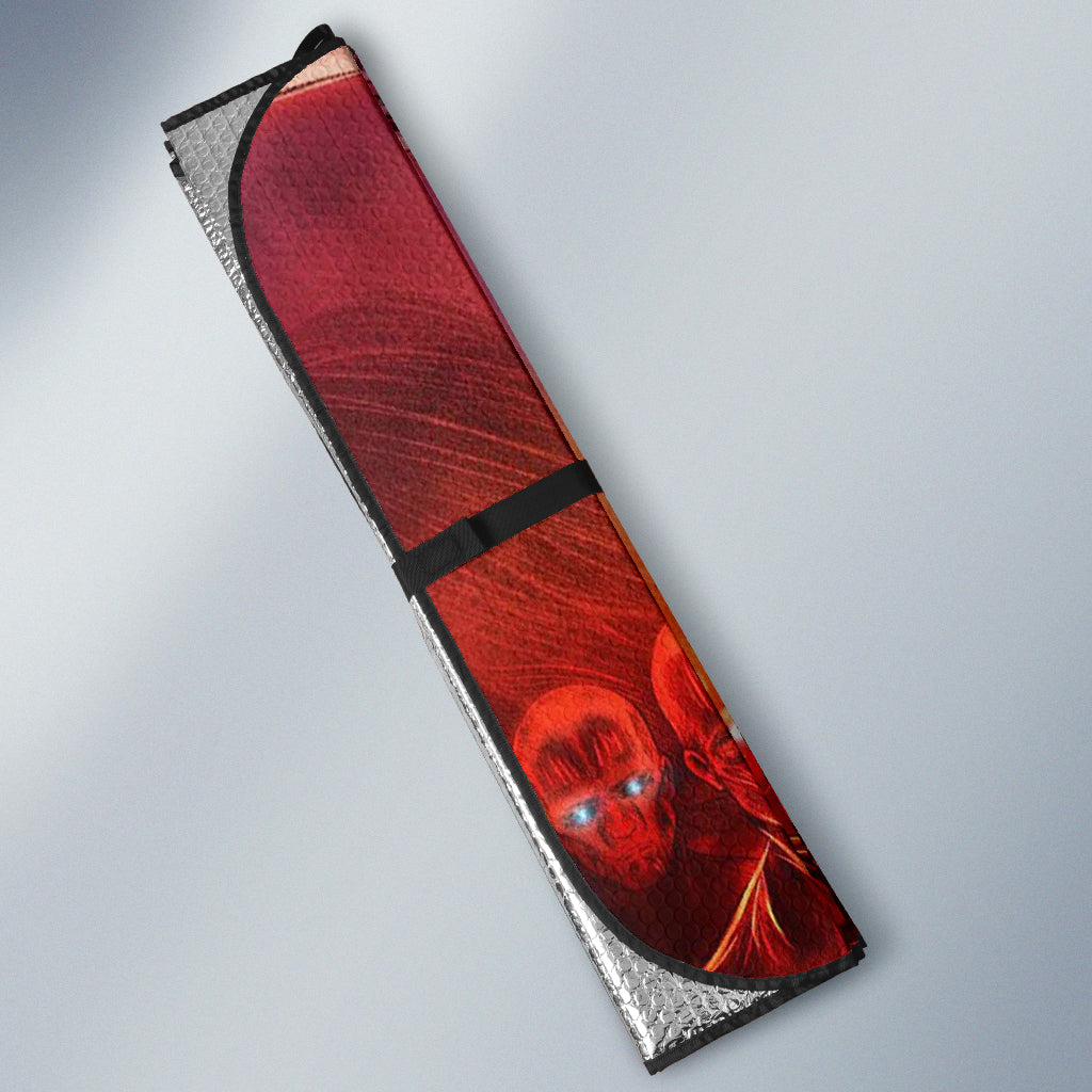 Eren Attack On Titan Car Sunshades for Vehicle Protection - AnimeBape