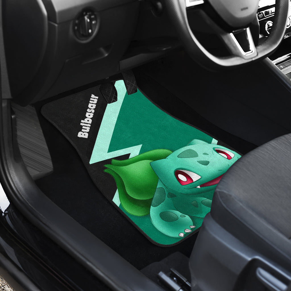 Bulbasaur Pokemon Car Mats - Unique Car Accessories for Fans - AnimeBape