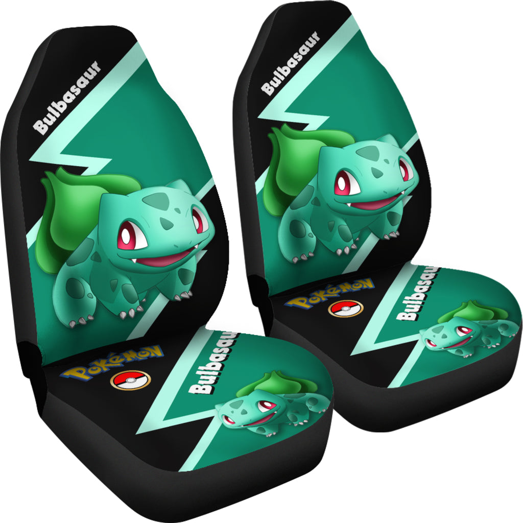 Bulbasaur Pokemon Custom Car Seat Covers for Decor and Protection ...