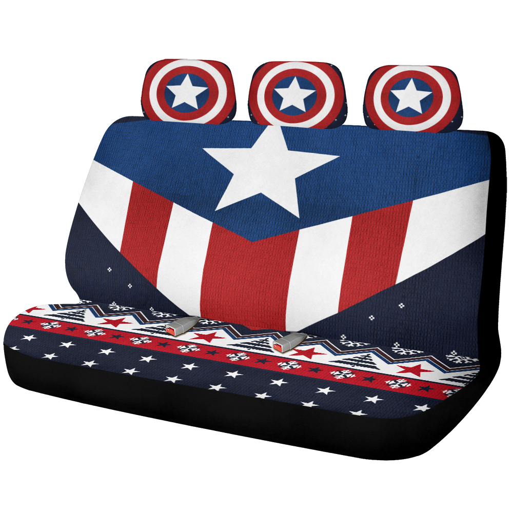 Captain america seat covers store