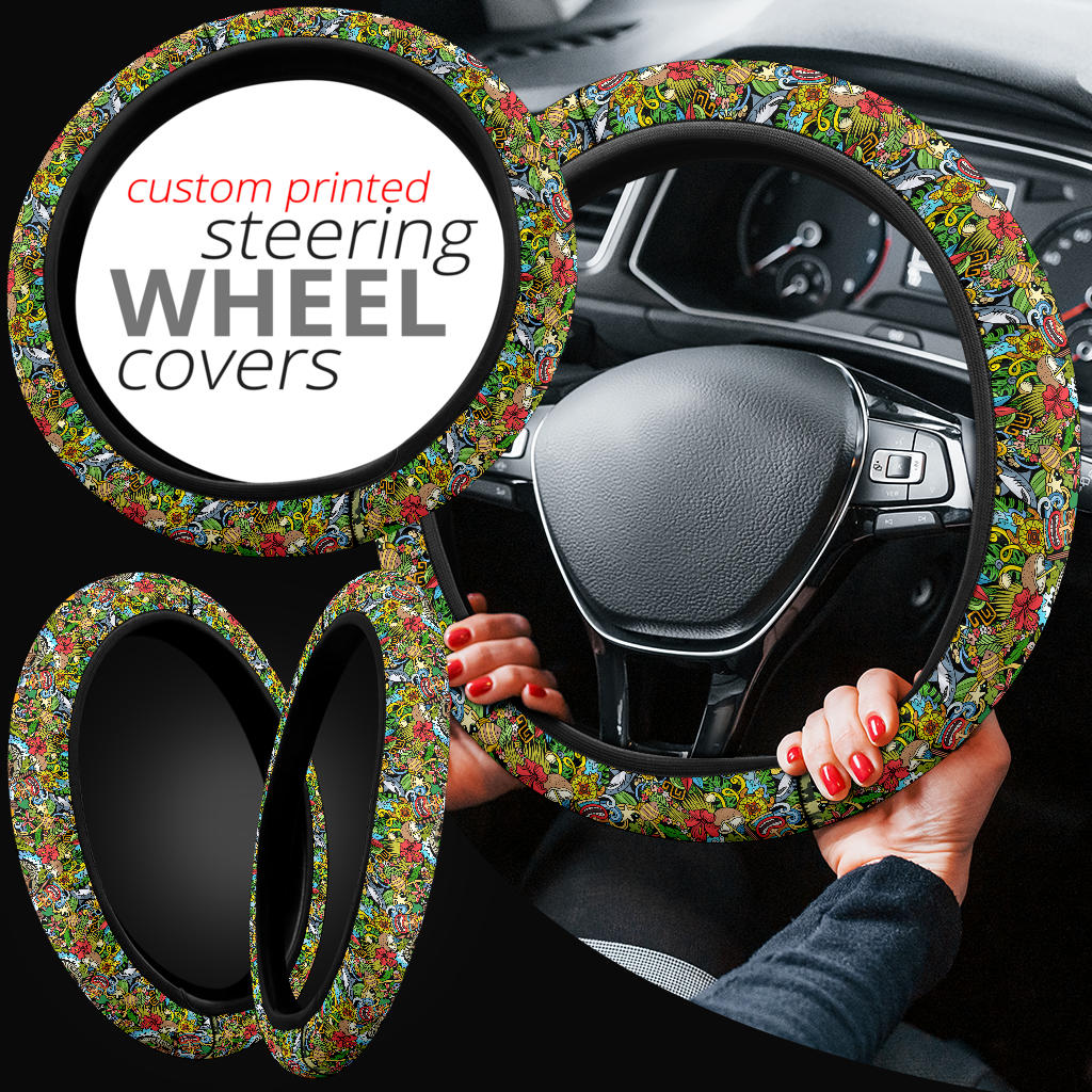 Cartoon steering wheel covers store