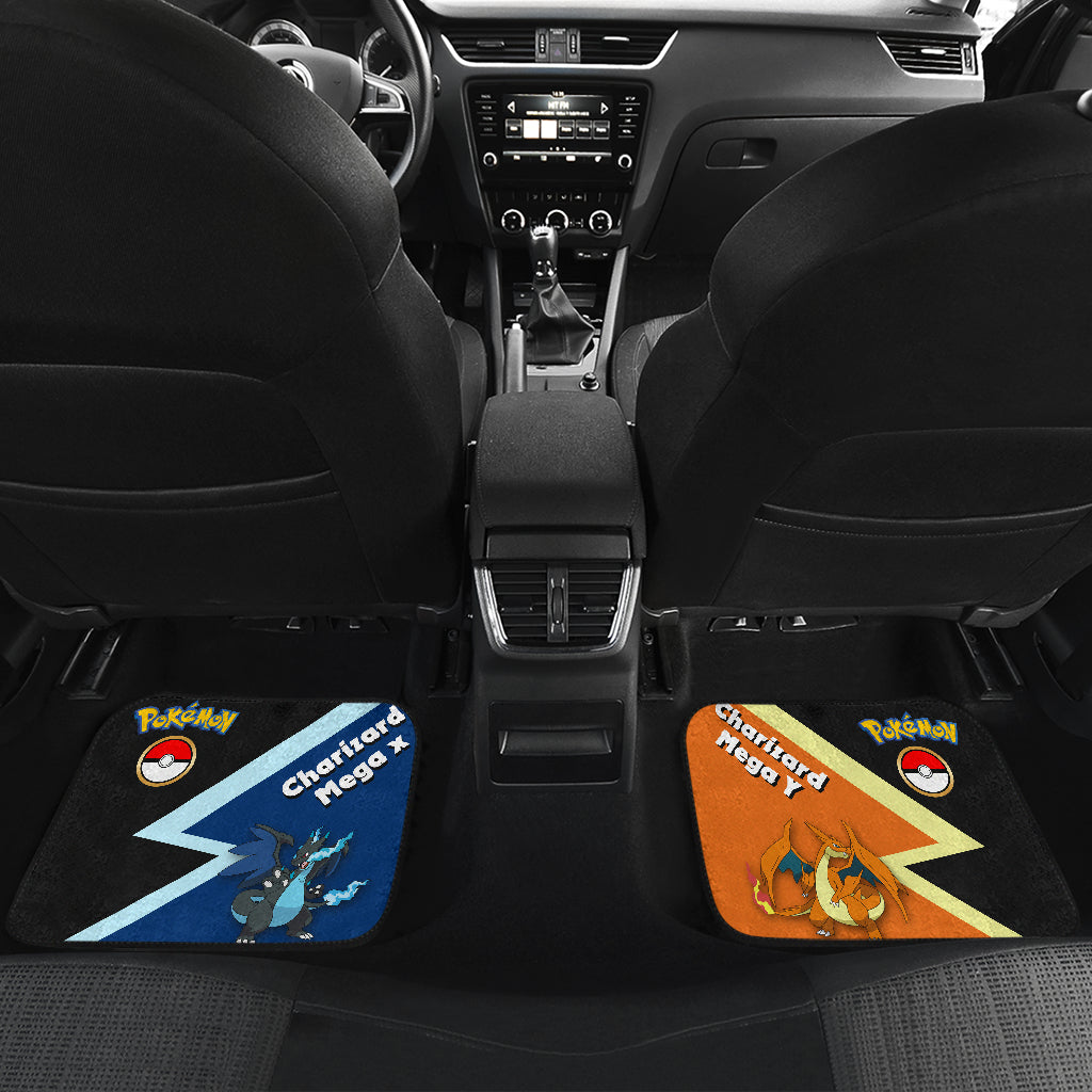 Charizard Pokemon Car Accessories - Floor Mats for Vehicles - AnimeBape
