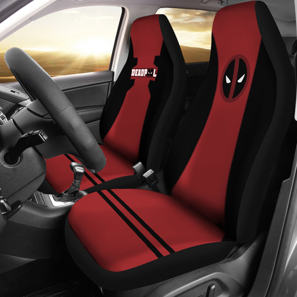 Deadpool car seat covers store
